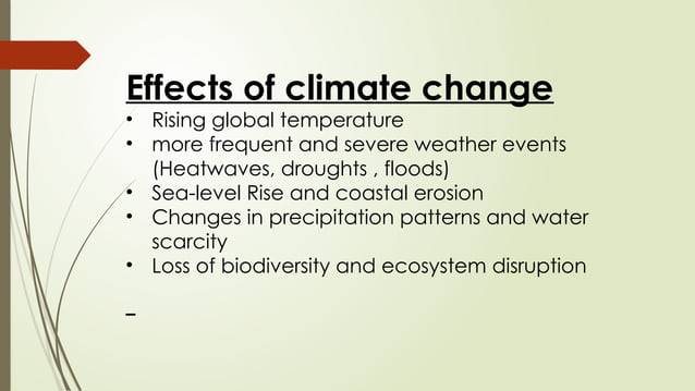 Presentation2-2.pptx climate change and global warming | PPTX