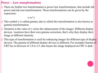 Digital Image Processing | PPTX