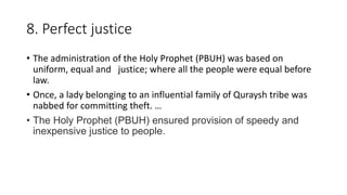 Administration of the Holy Prophet [PUBH] | PPTX