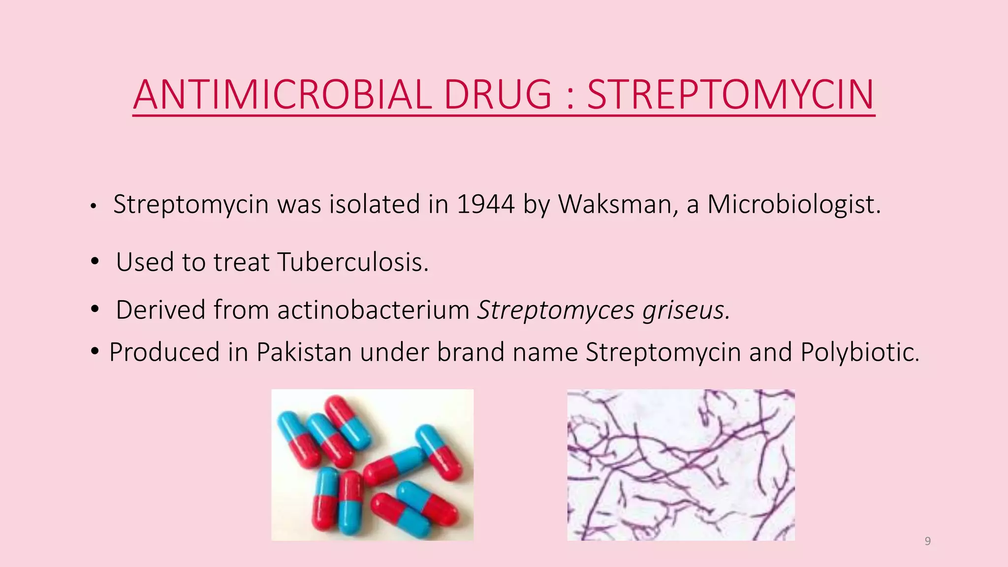 Antimicrobial Drugs | PPTX