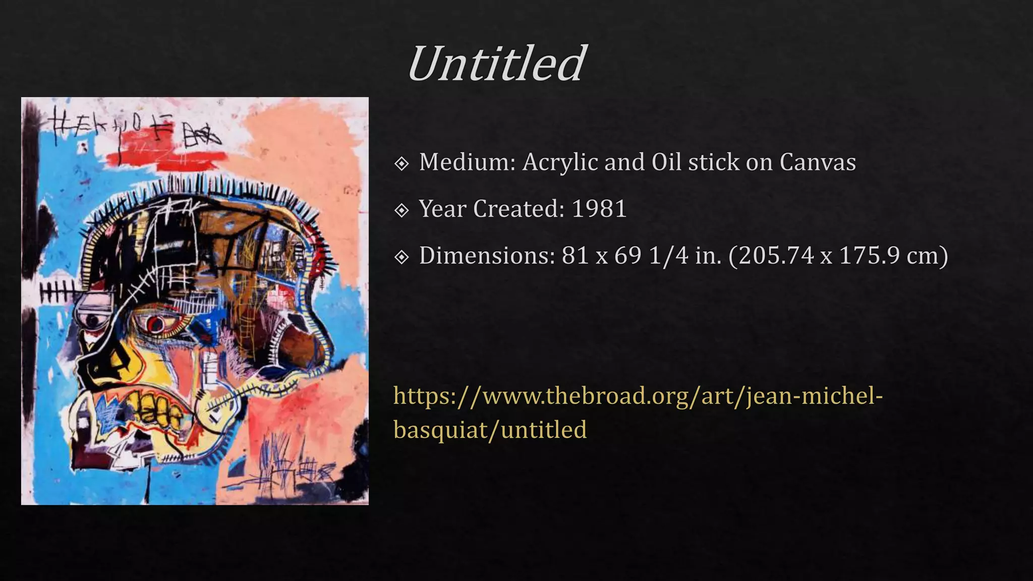 Jordan Thornton: JEAN MICHEL BASQUIAT | PPT