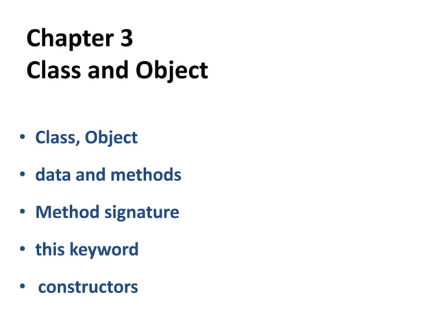 Java Programming Important Topics | PPTX | Programming Languages ...