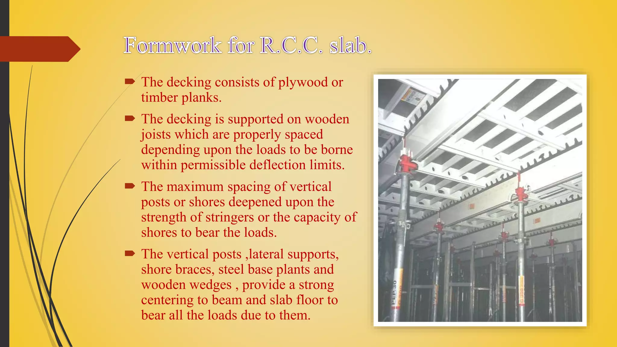 Temporary Works (Form Work) | PPTX