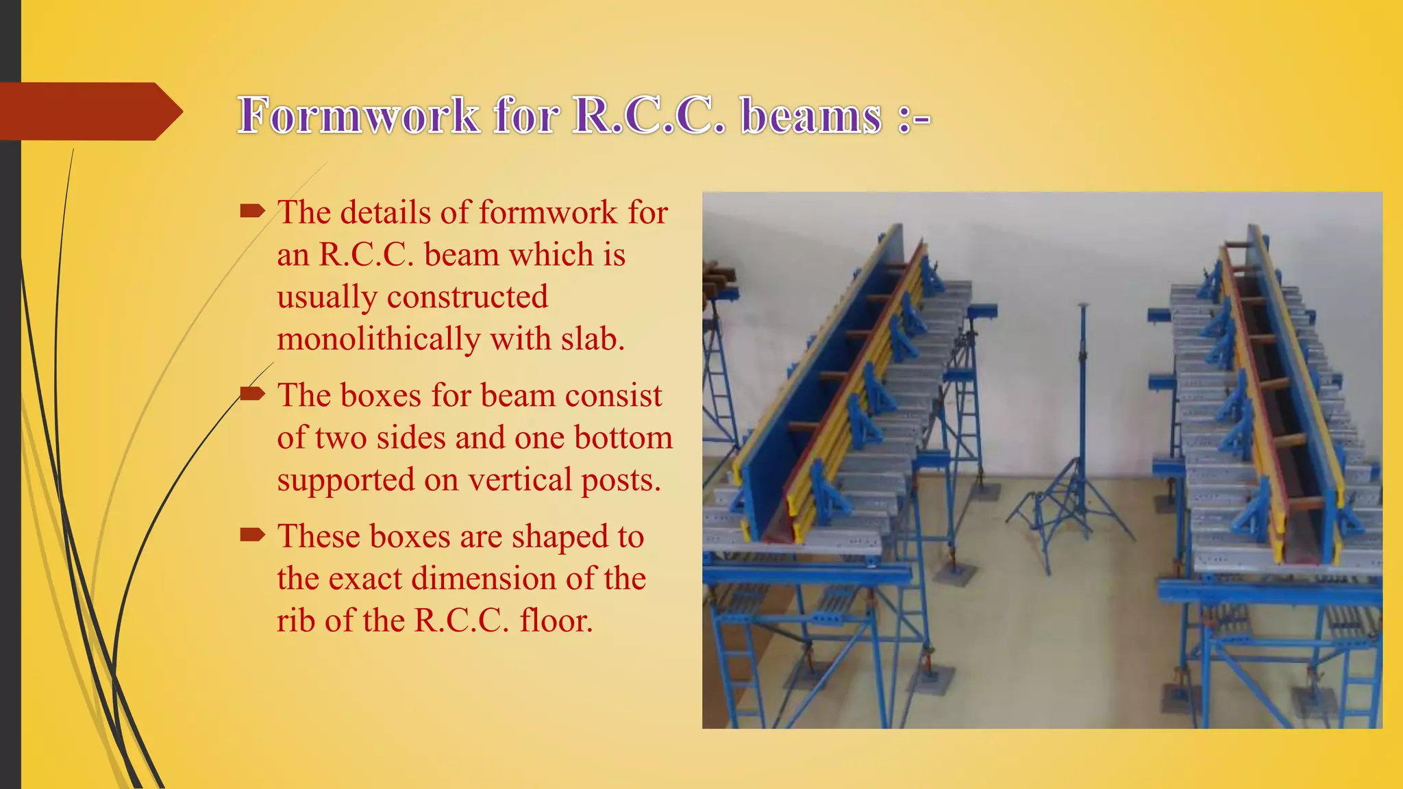 Temporary Works (Form Work) | PPTX