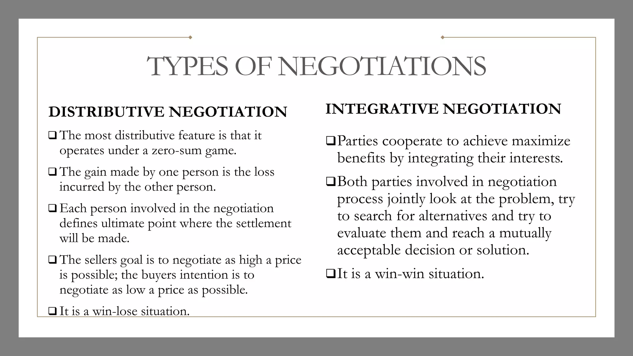 NEGOTIATION | PPTX