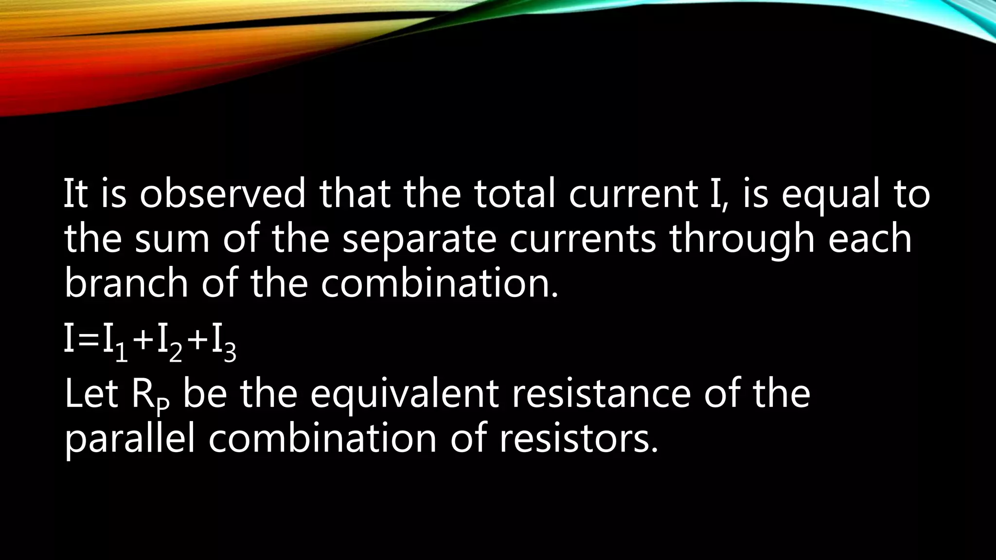 Current electricity | Fuse, Series and parallel | PPTX