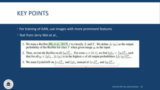 Medical Image Data Augmentation using GANs | PPTX