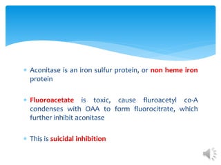 TCA cycle 2 | PPTX | Chemistry | Science
