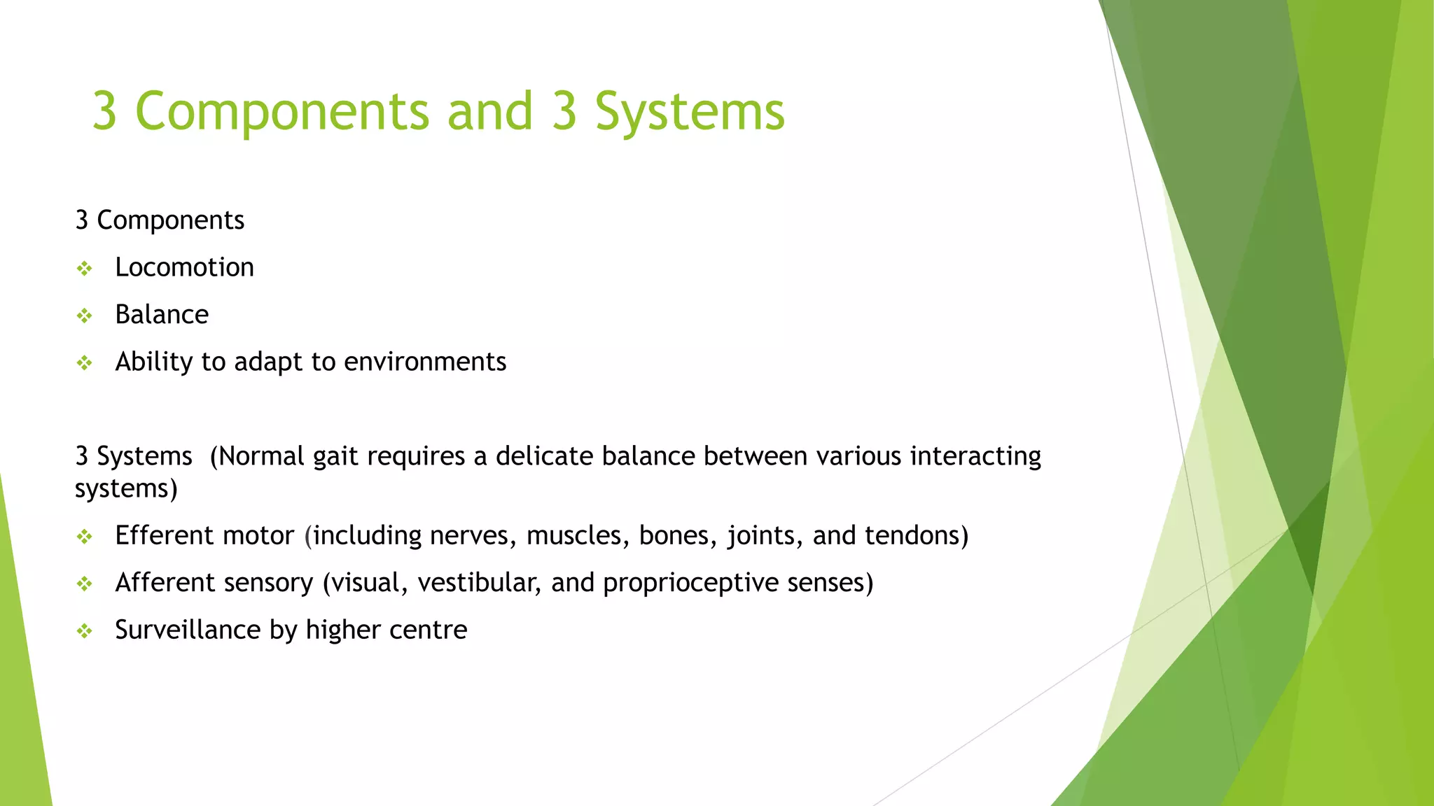 Gait -Normal and Abnormal gait :Physiology and Management | PPTX