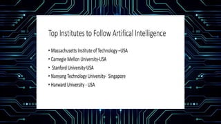 Artificial Intellgence in education | PPTX | Artificial Intelligence | Technology & Computing