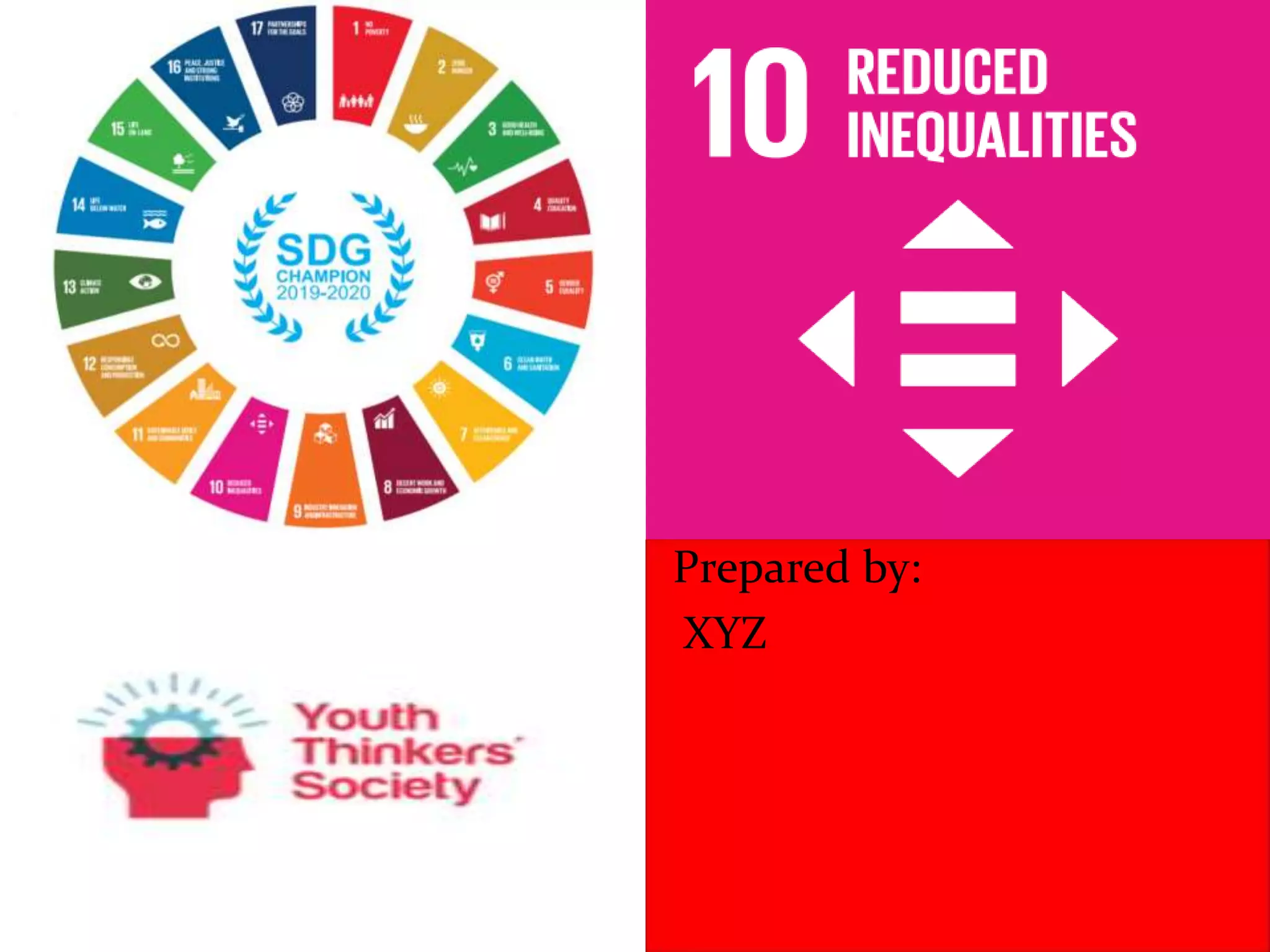 sustainable development goal 10 SDG 10 | PPTX