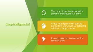 Measurement of intelligence | PPTX