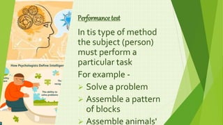 Measurement of intelligence | PPTX
