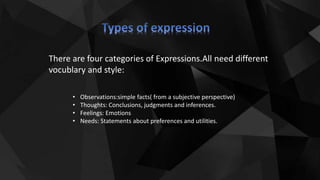 Expression and its types. | PPTX