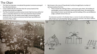 Presentation 2: Pikunii Traditions | PDF