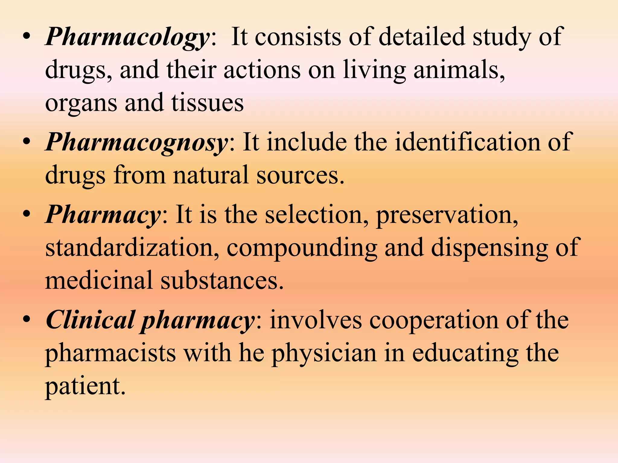 general pharmacology | PPTX