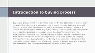 Objectives of buying process | PPT | Free Download