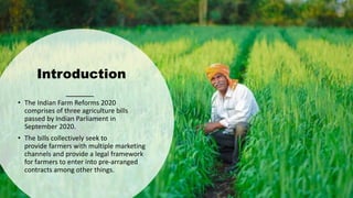 Indian Farm Reforms 2020 | PPTX
