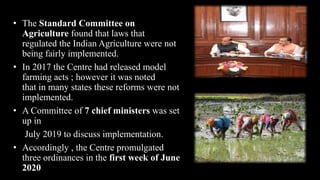Indian Farm Reforms 2020 | PPTX