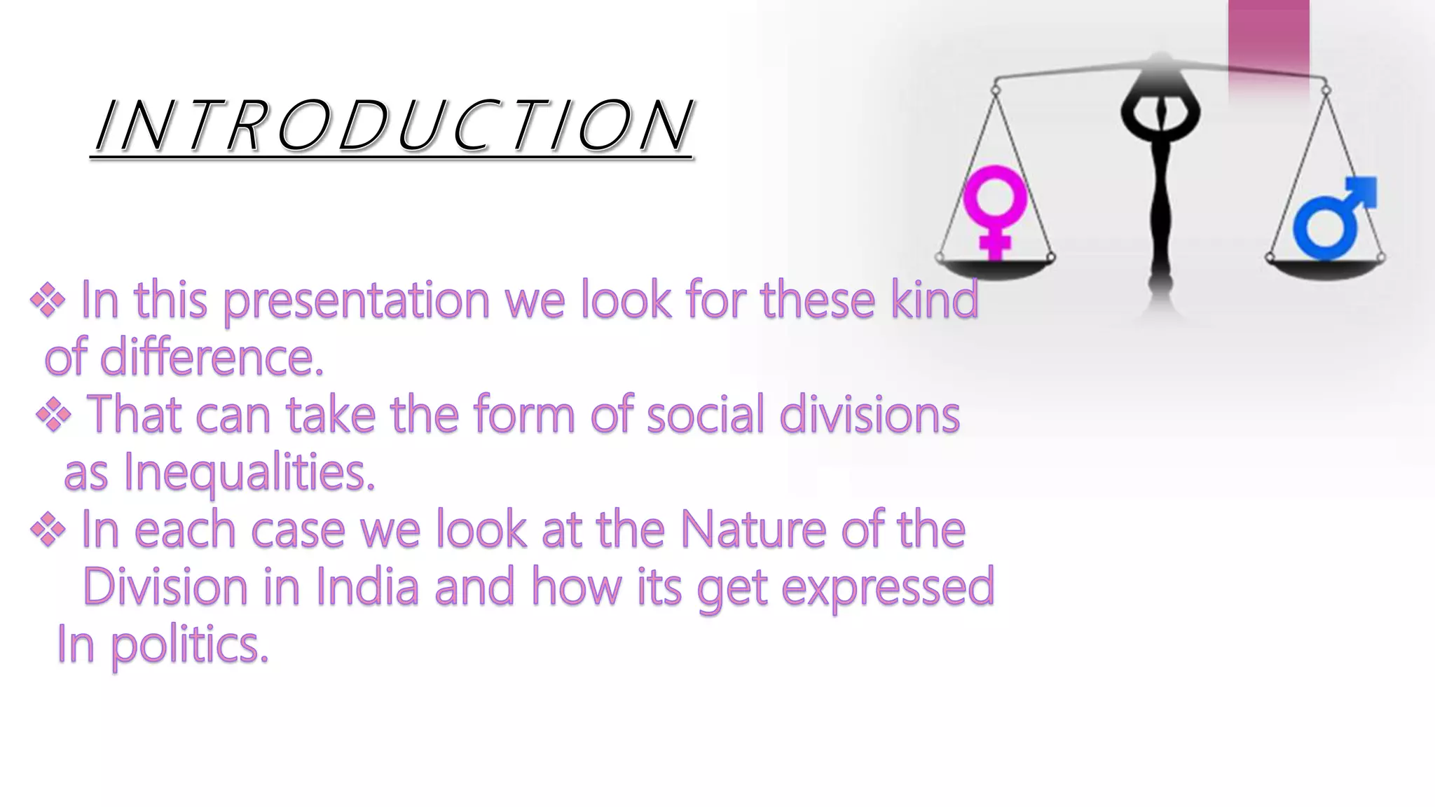 religion caste and gender ppt | PPTX