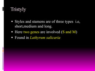 Self incompatibility in plants | PPTX