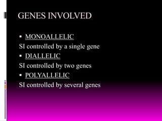 Self incompatibility in plants | PPT
