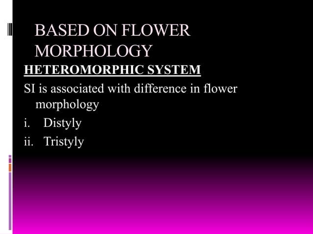 Self incompatibility in plants | PPT