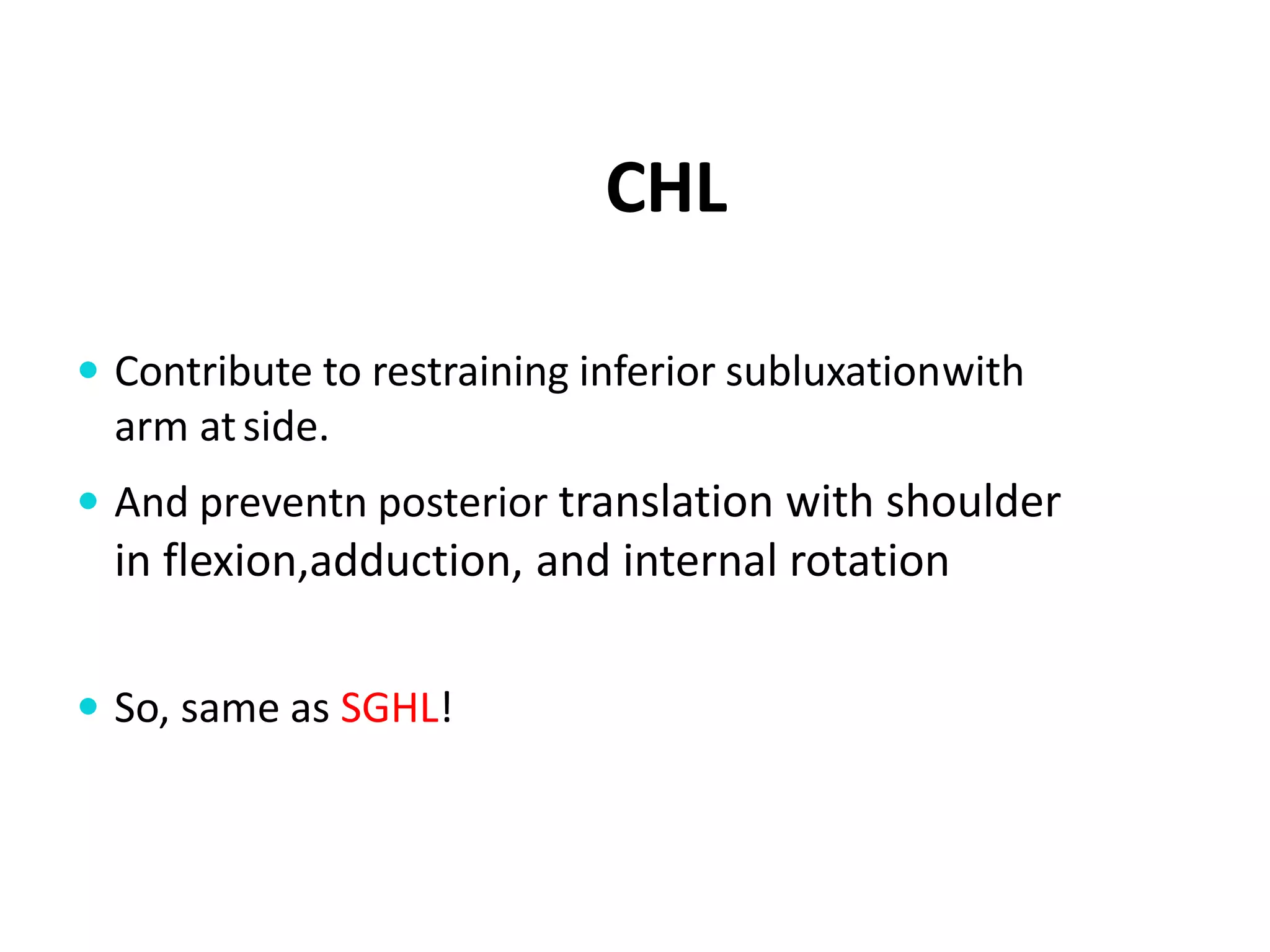 Shoulder Instability | PPTX