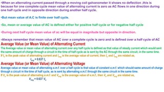 Alternating Current Lecture Introduction | PDF | Physics | Science