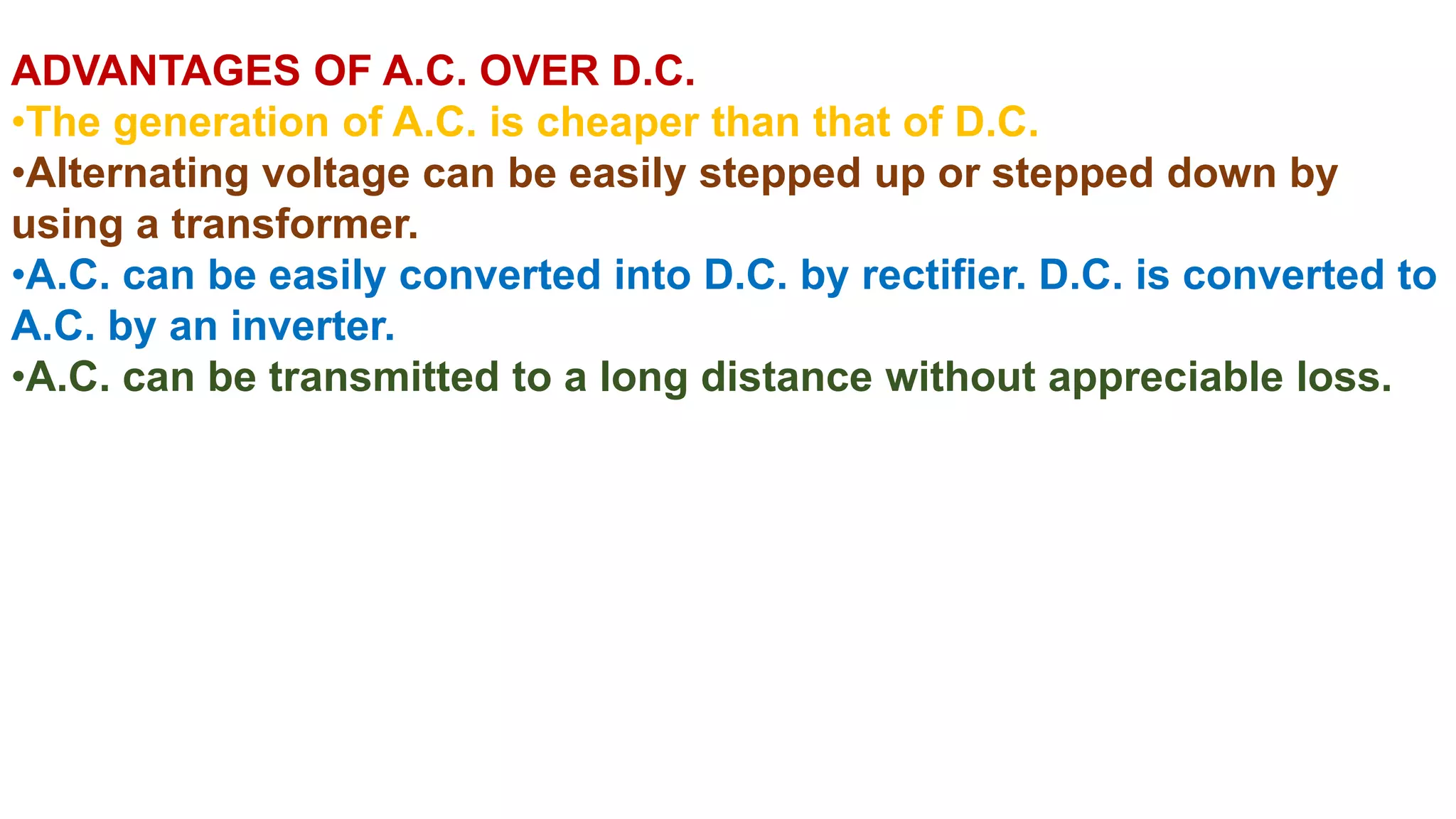 Alternating Current | PPTX
