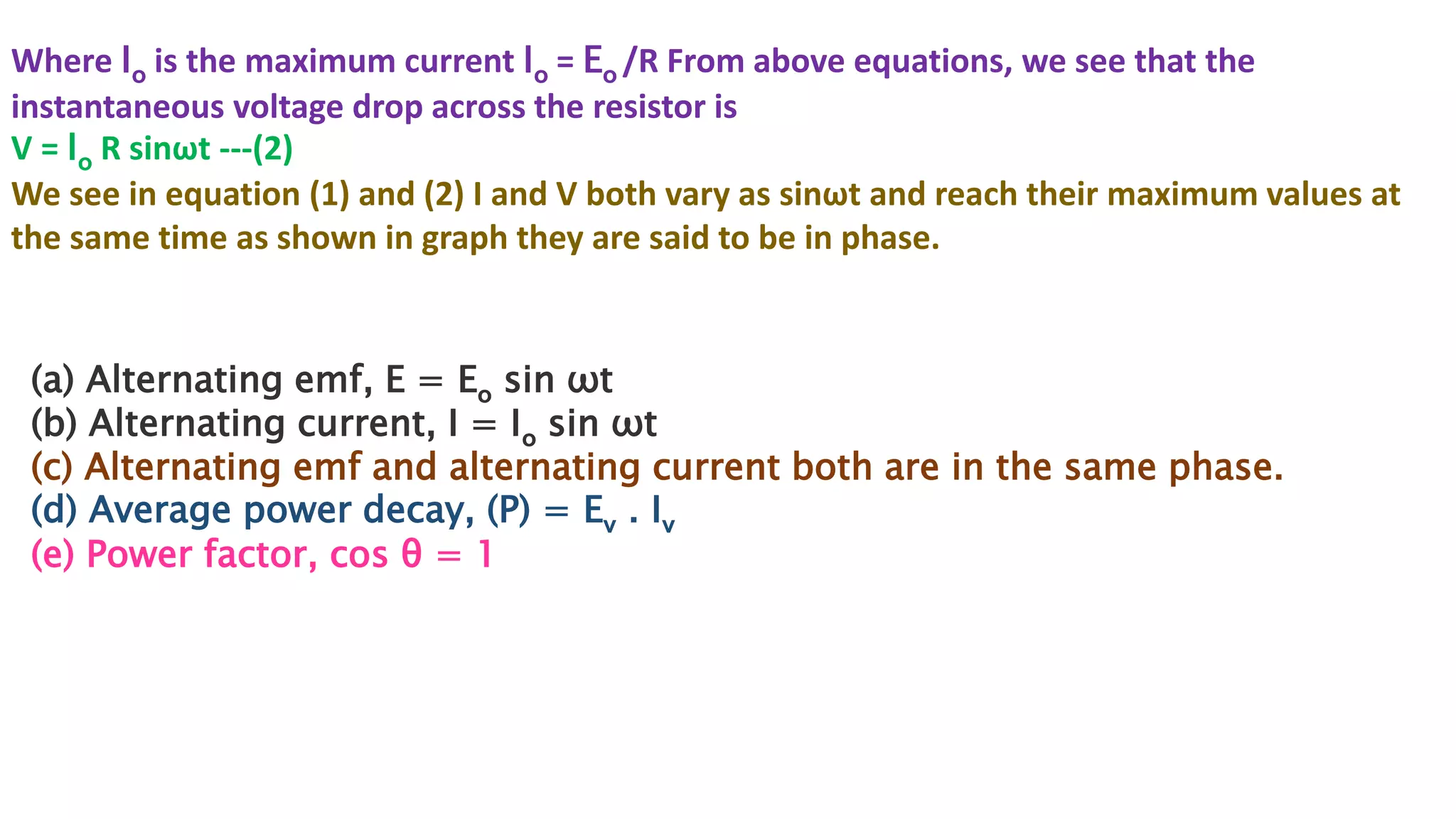 Alternating Current | PPTX