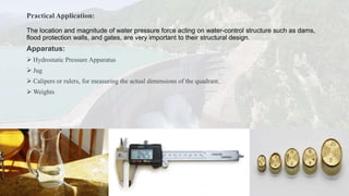 Actual and Theoretical Centre of Pressure | PPTX