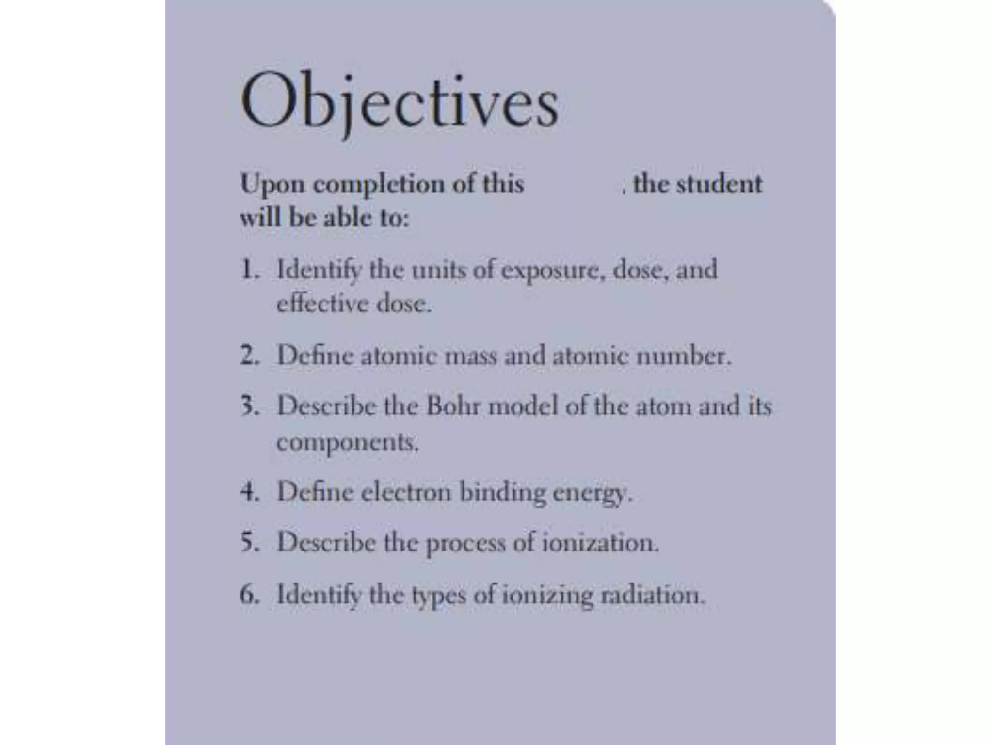 radiation units, atoms, and atomic structure. radiation physics | PPTX