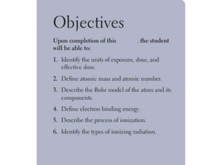 radiation units, atoms, and atomic structure. radiation physics | PPTX
