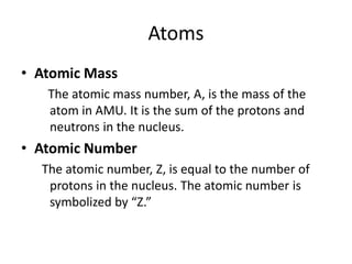 radiation units, atoms, and atomic structure. radiation physics | PPTX