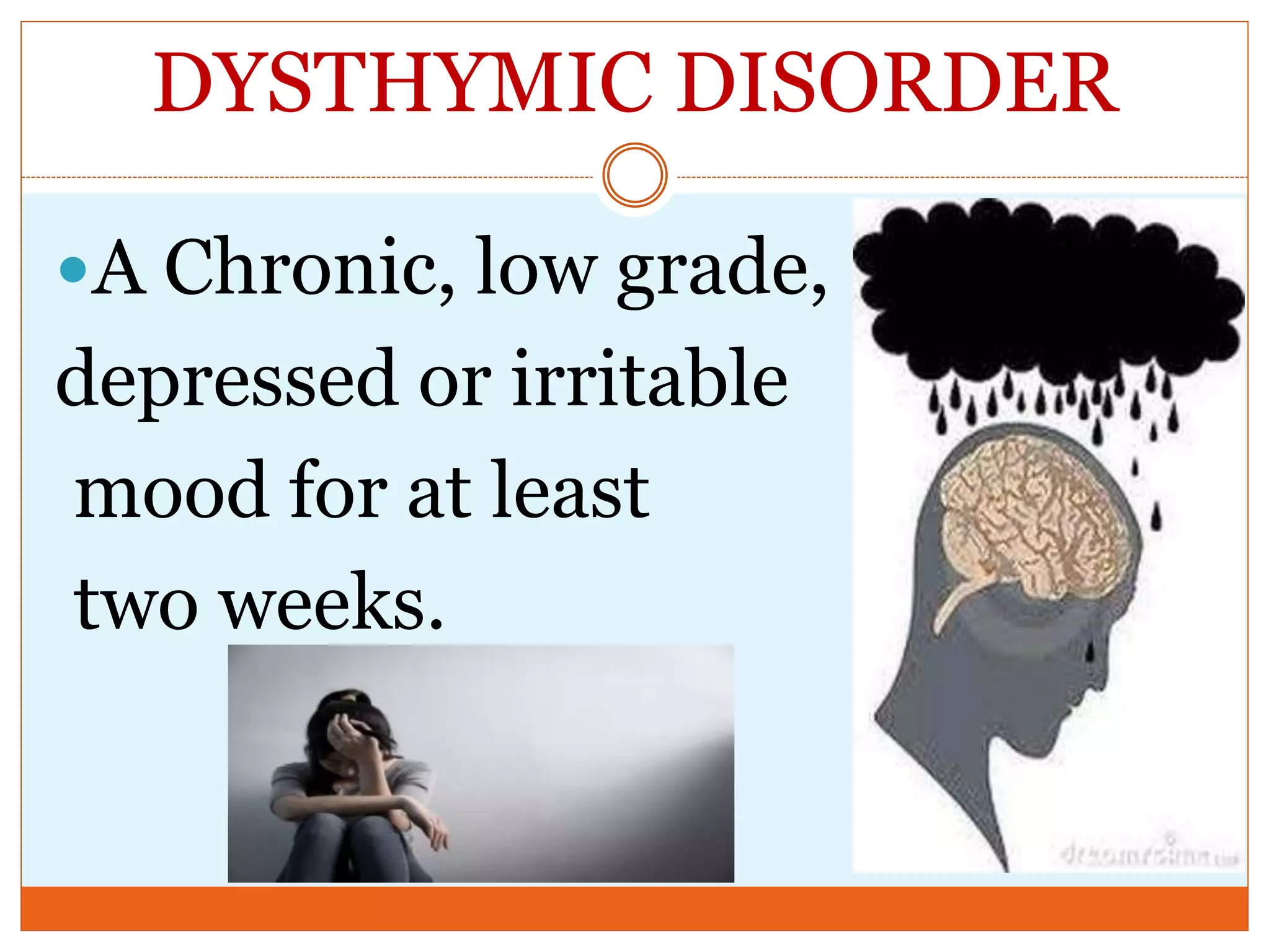 Types of Mood Disorder | PPTX