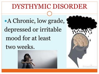 Types of Mood Disorder | PPTX