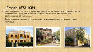 Development of Colonial Architecture in India | PPTX