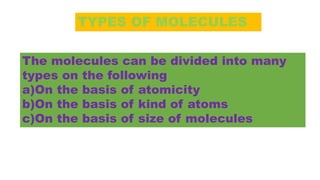 MOLECULES | PPTX