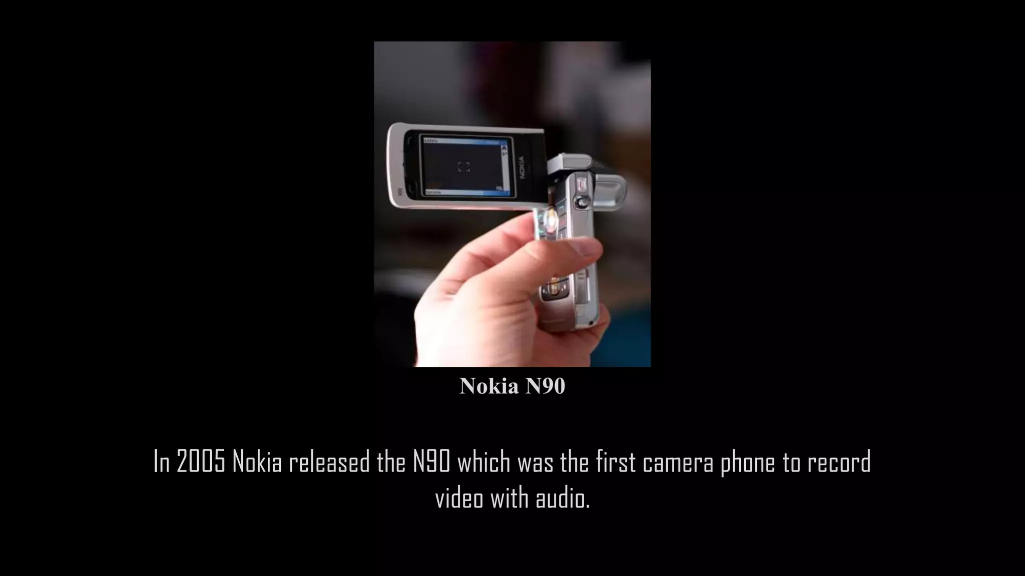 Evolution of mobile camera | PPTX