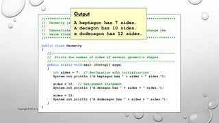 Java Print method | PDF
