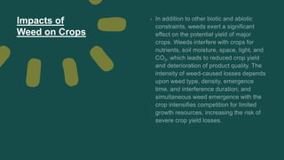 Weed management in agriculture | PPT