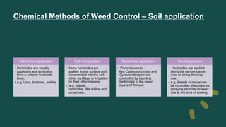 Weed management in agriculture | PPT