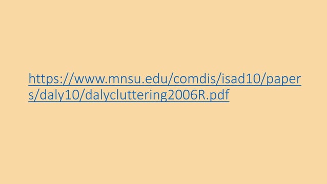 predictive cluttering inventory | PPT | Free Download