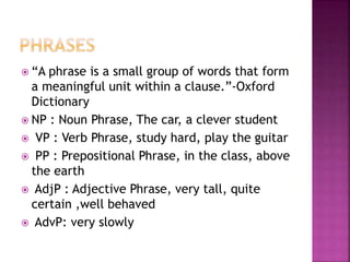 syntactic structural | PPTX