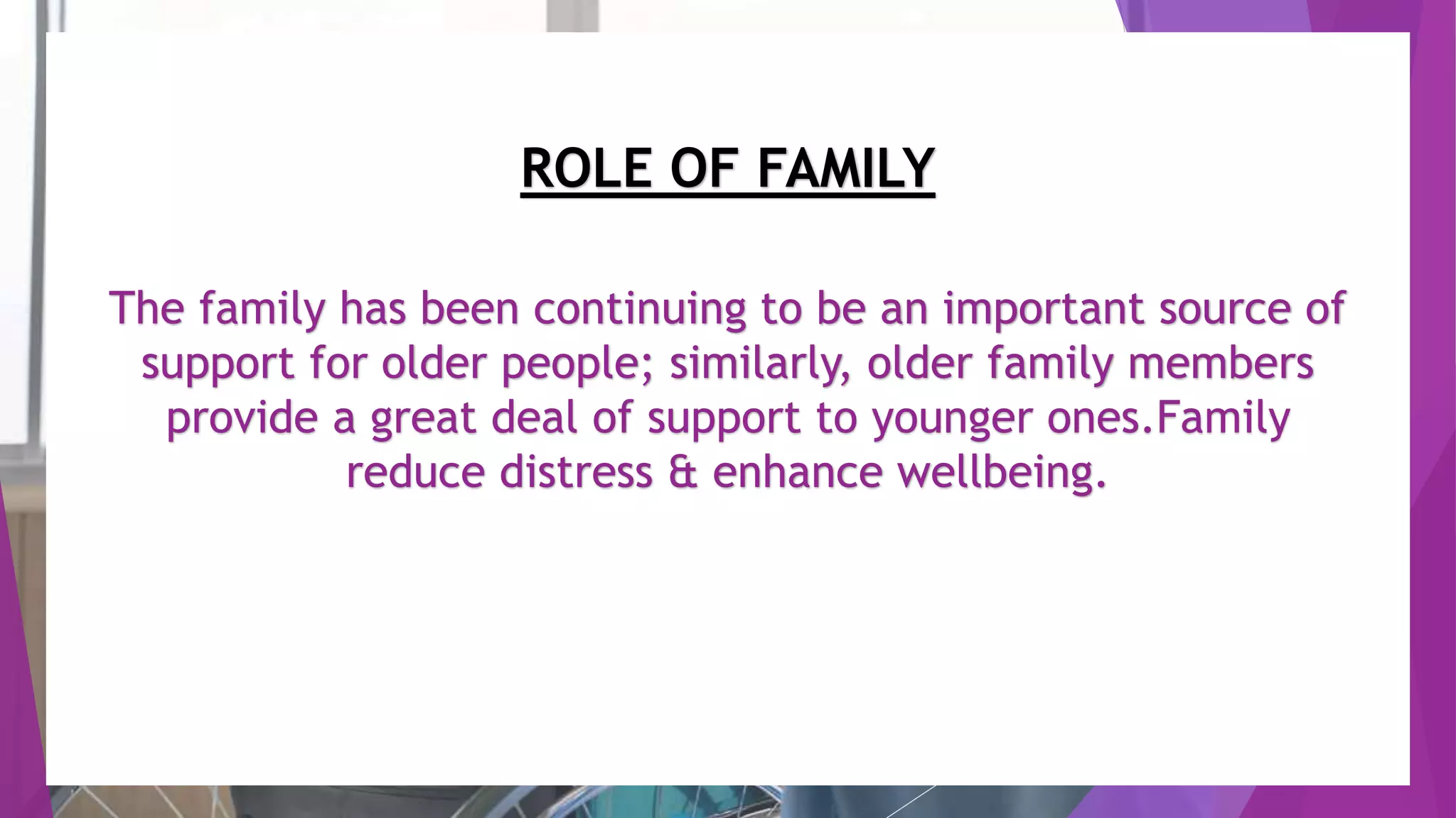 Age related problems in geriatric | PPTX