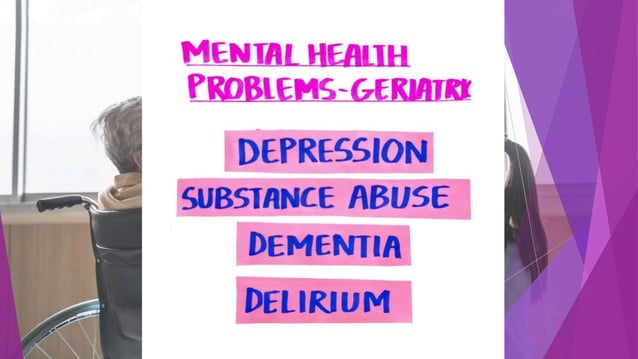 Age related problems in geriatric | PPTX