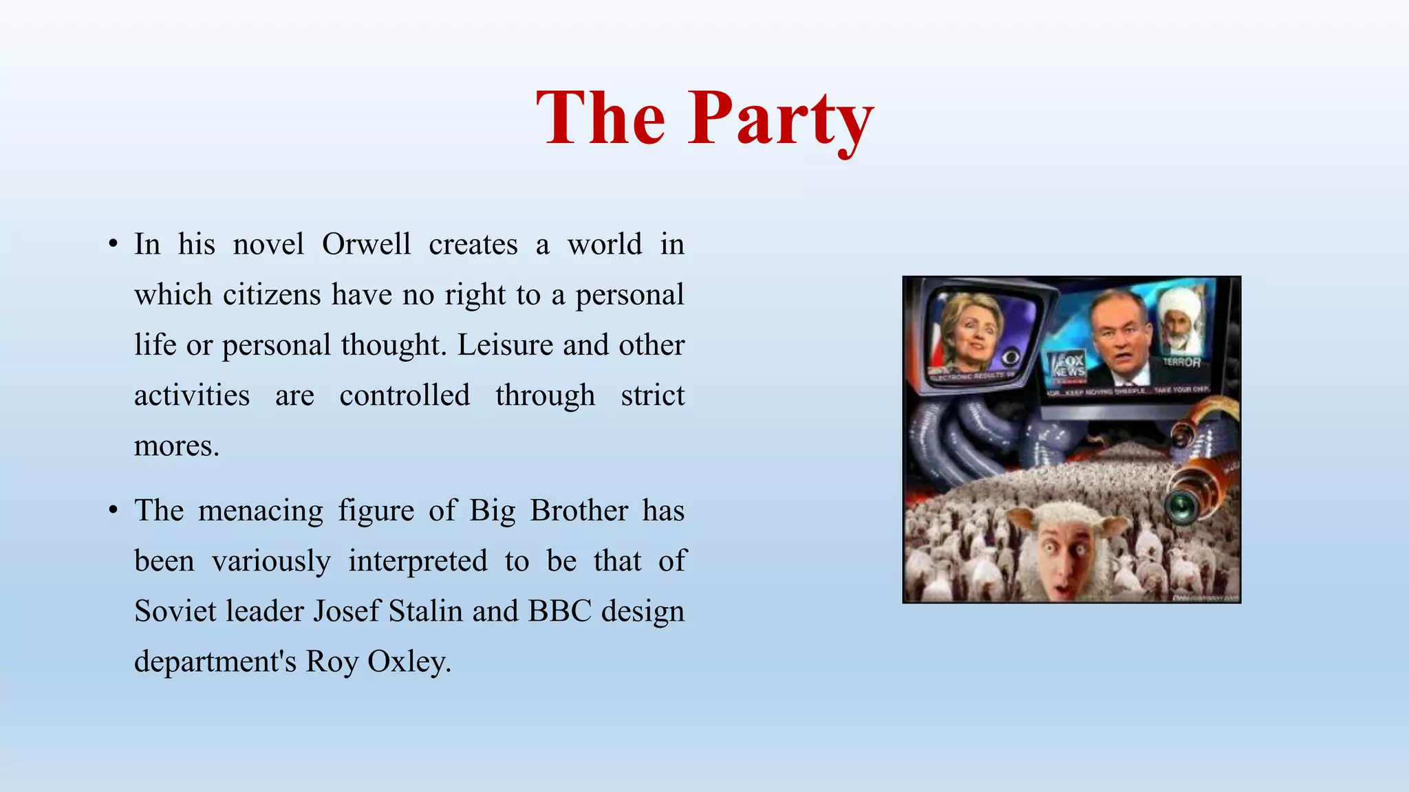 George Orwell’s 1984 | PPTX