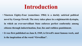George Orwell’s 1984 | PPTX
