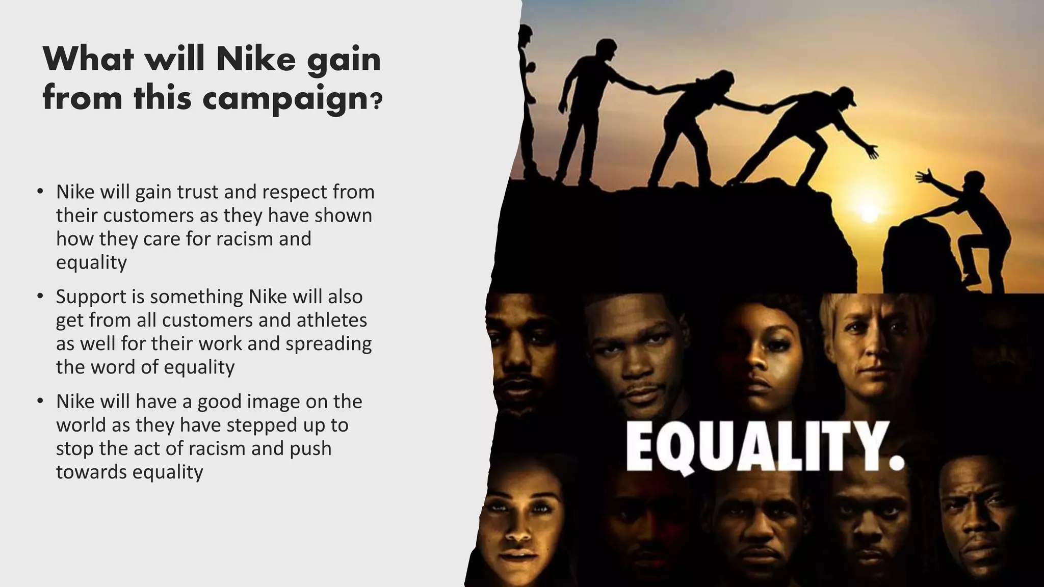Nike equality campaign | PPT